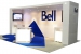 Bell Trade Show Booth - ThinkLightWeight.com